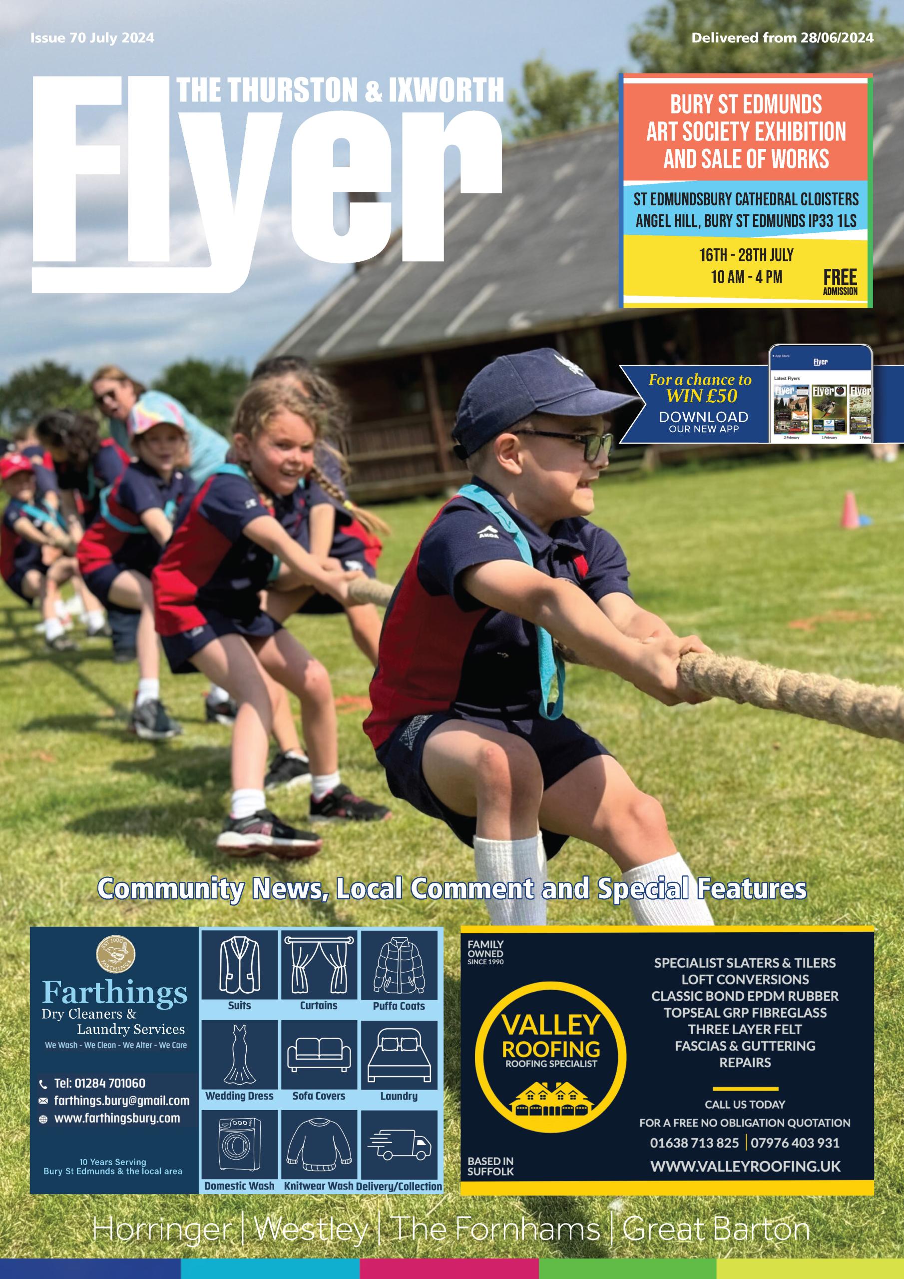 Thurston and Ixworth Flyer Magazine July '24 | Free Magazine